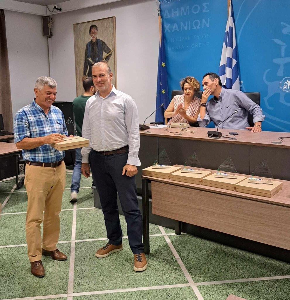 Δελτίο Τύπου ΔΕΔΙΣΑ ΑΕ - Τιμητική διάκριση σε κατοίκους και ...